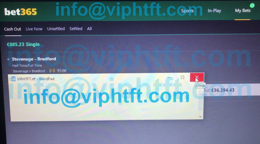 Sure Fixed Matches - VIPHTFT.COM