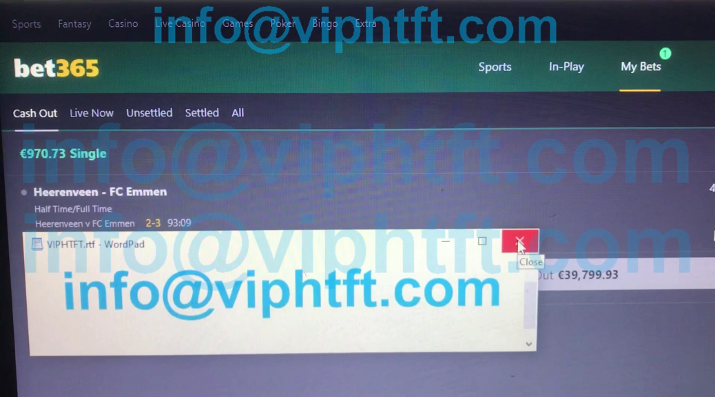 Fixed Match Tickets - VIPHTFT.COM